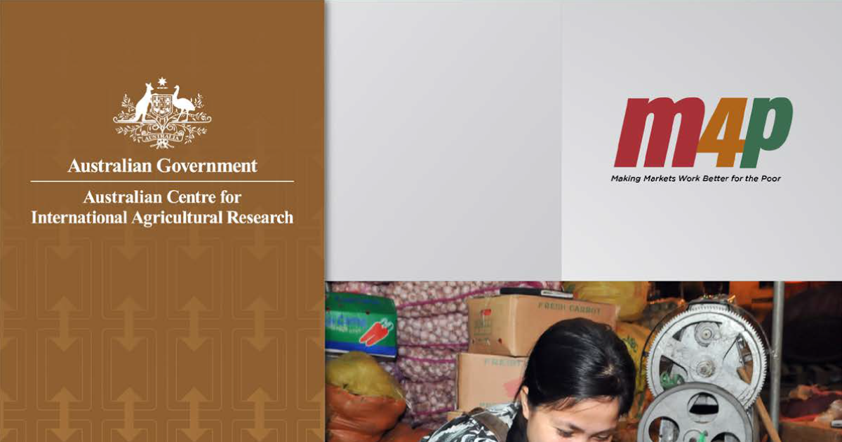 Making value chains work better for the poor | ACIAR