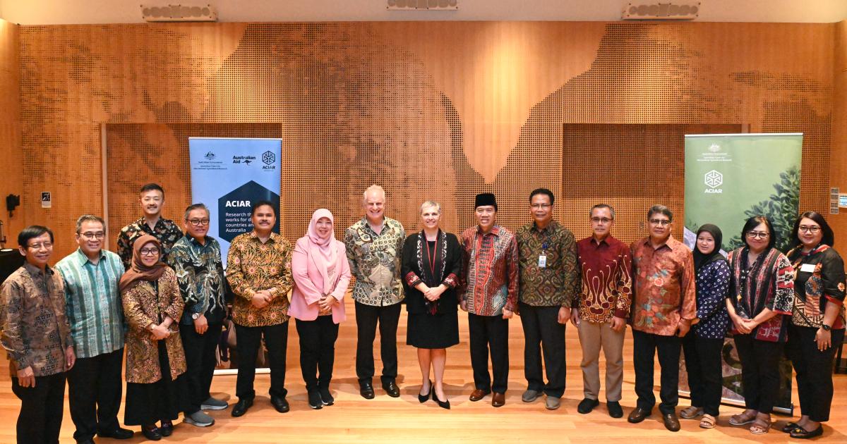Indonesia and Australia commit to collaborating on agricultural research for development | ACIAR