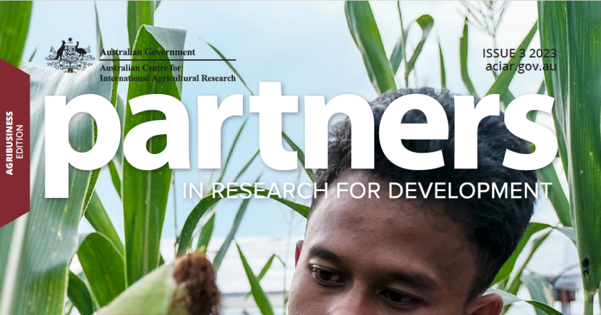 Partners magazine 2023 Issue 3 | ACIAR