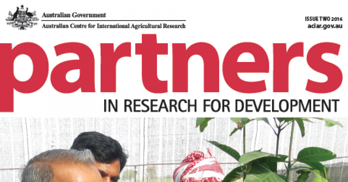 Partners magazine 2016 Issue 2 | ACIAR