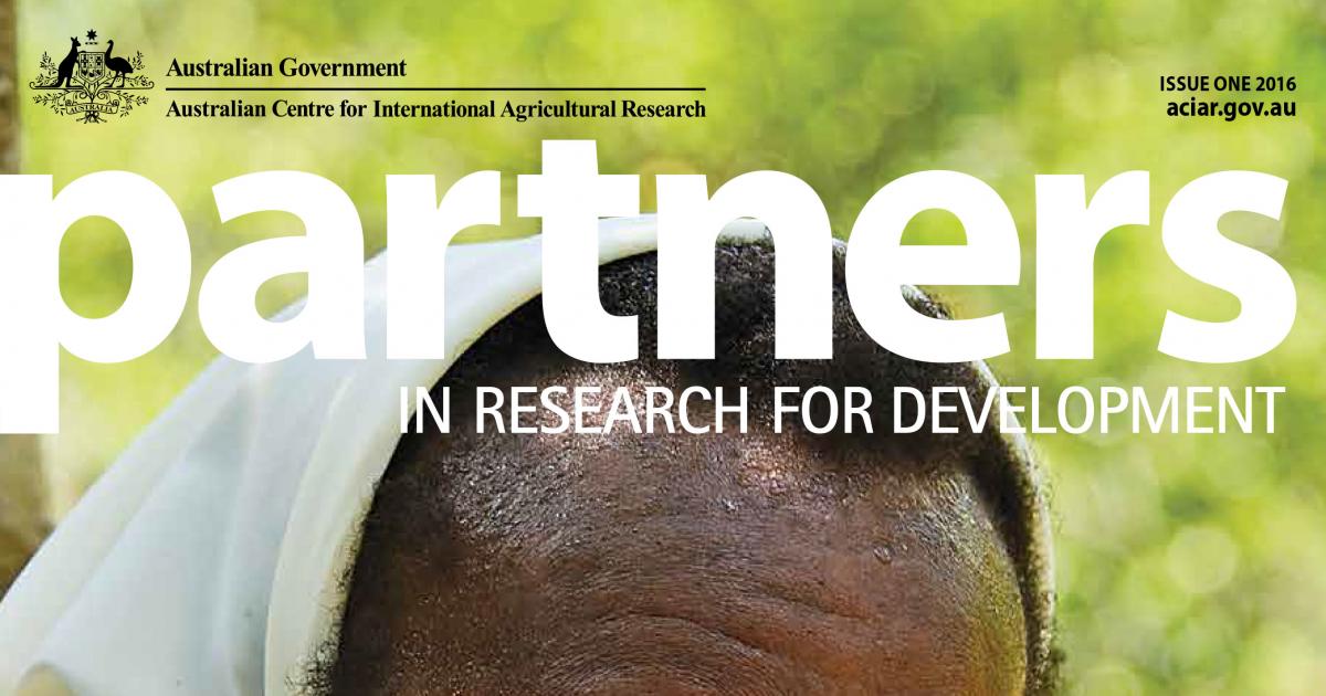 Partners magazine 2016 Issue 1 | ACIAR